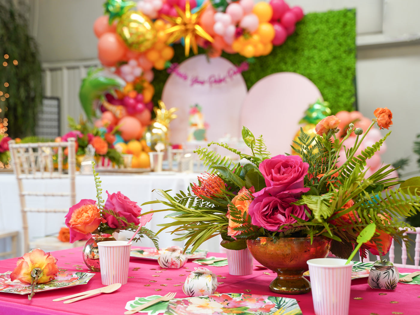 The Ultimate Tropical Party for Kids & Adults: Ideas and Decorations ...