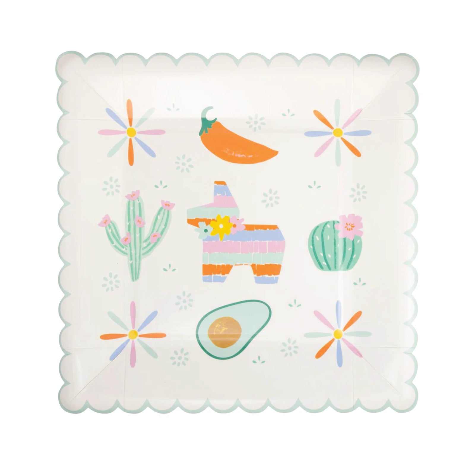Fiesta Icons Lunch Plates 8ct | The Party Darling