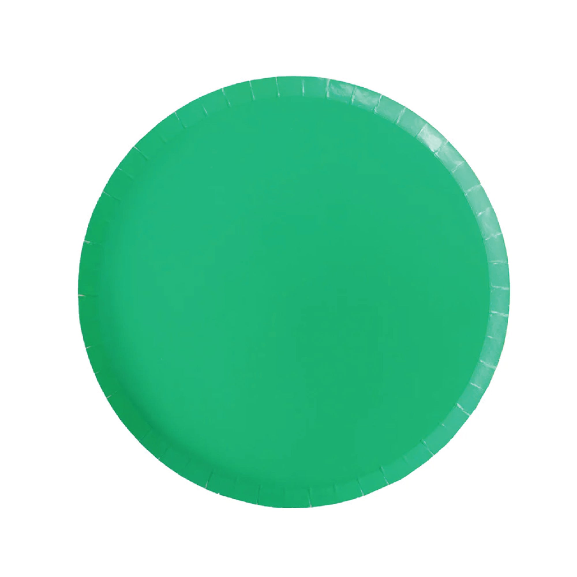 Kelly Green Dessert Plates 8ct | The Party Darling