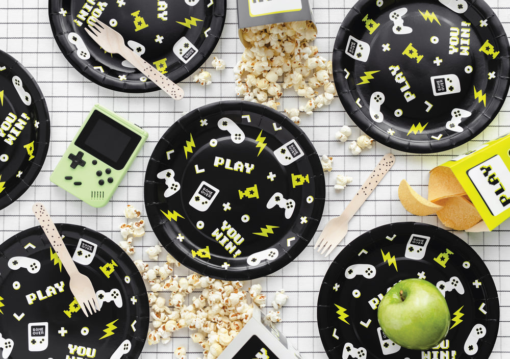 Video Game Party Supplies - Gamer Birthday Decor - The Party Darling