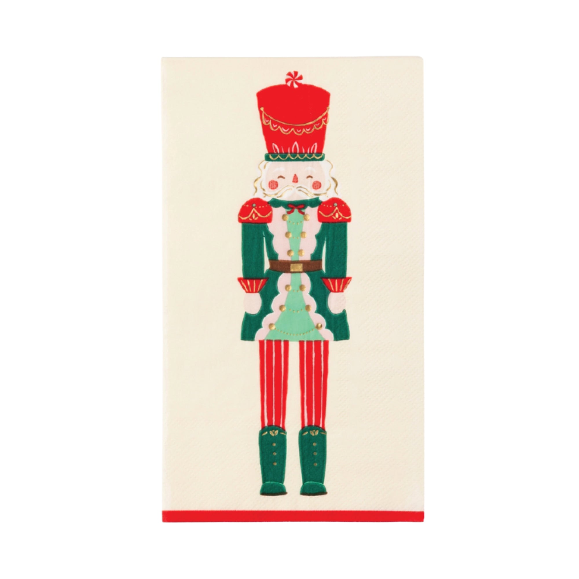 Nutcracker Guest Towels 20ct | Whimsical Christmas Napkins