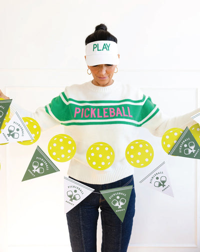 Pickleball Banner Set 6ft | The Party Darling