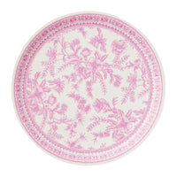 Pink Toile Lunch Plates 10ct | The Party Darling