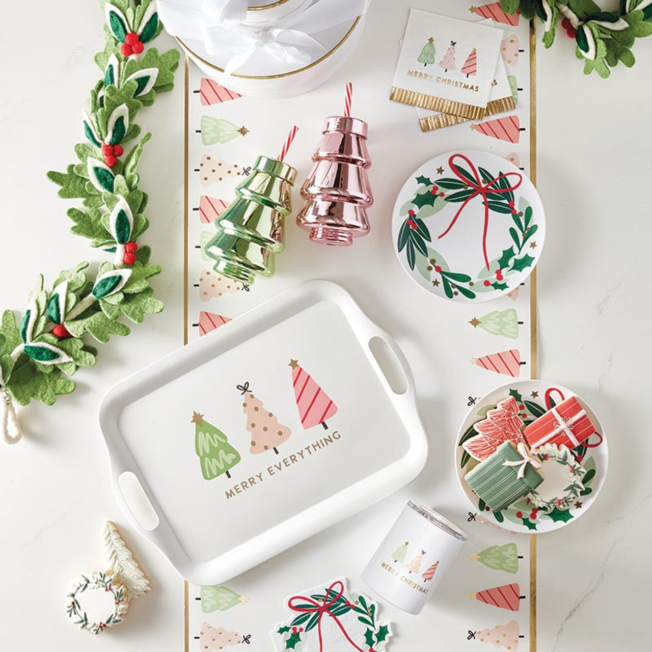 Merry & Bright Christmas Party Decorations | The Party Darling