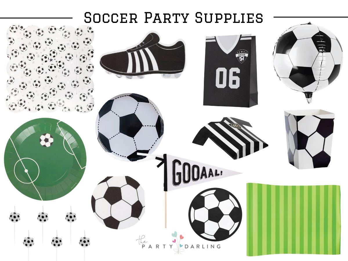 Soccer Party Supplies & Decorations | The Party Darling