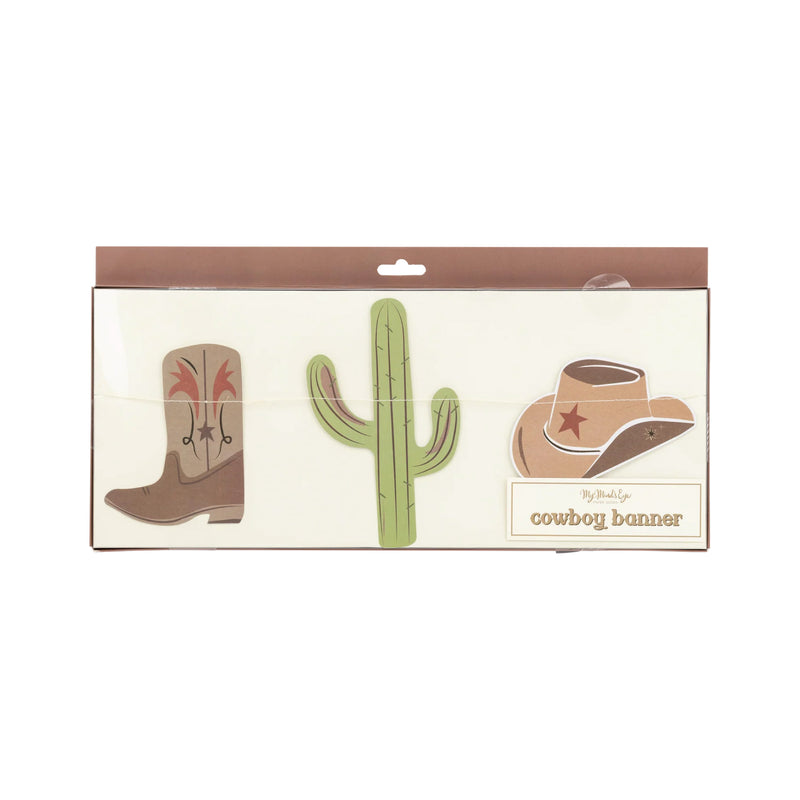 Western Cowboy Party Garland 5ft | The Party Darling