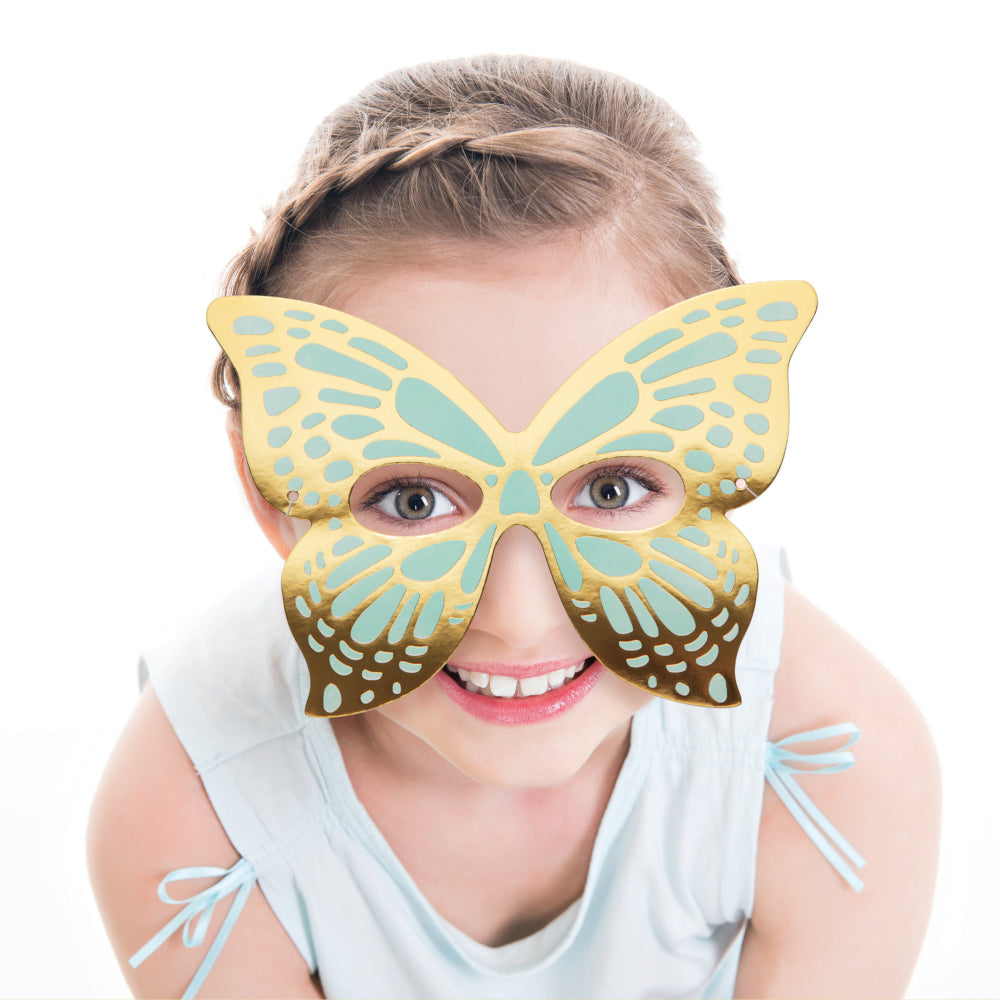 Pastel Butterfly Party Masks 8ct | The Party Darling