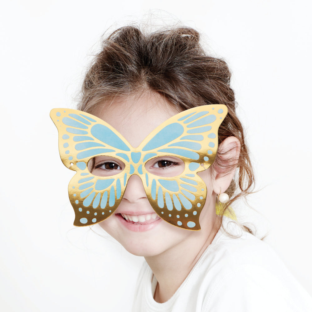Pastel Butterfly Party Masks 8ct | The Party Darling