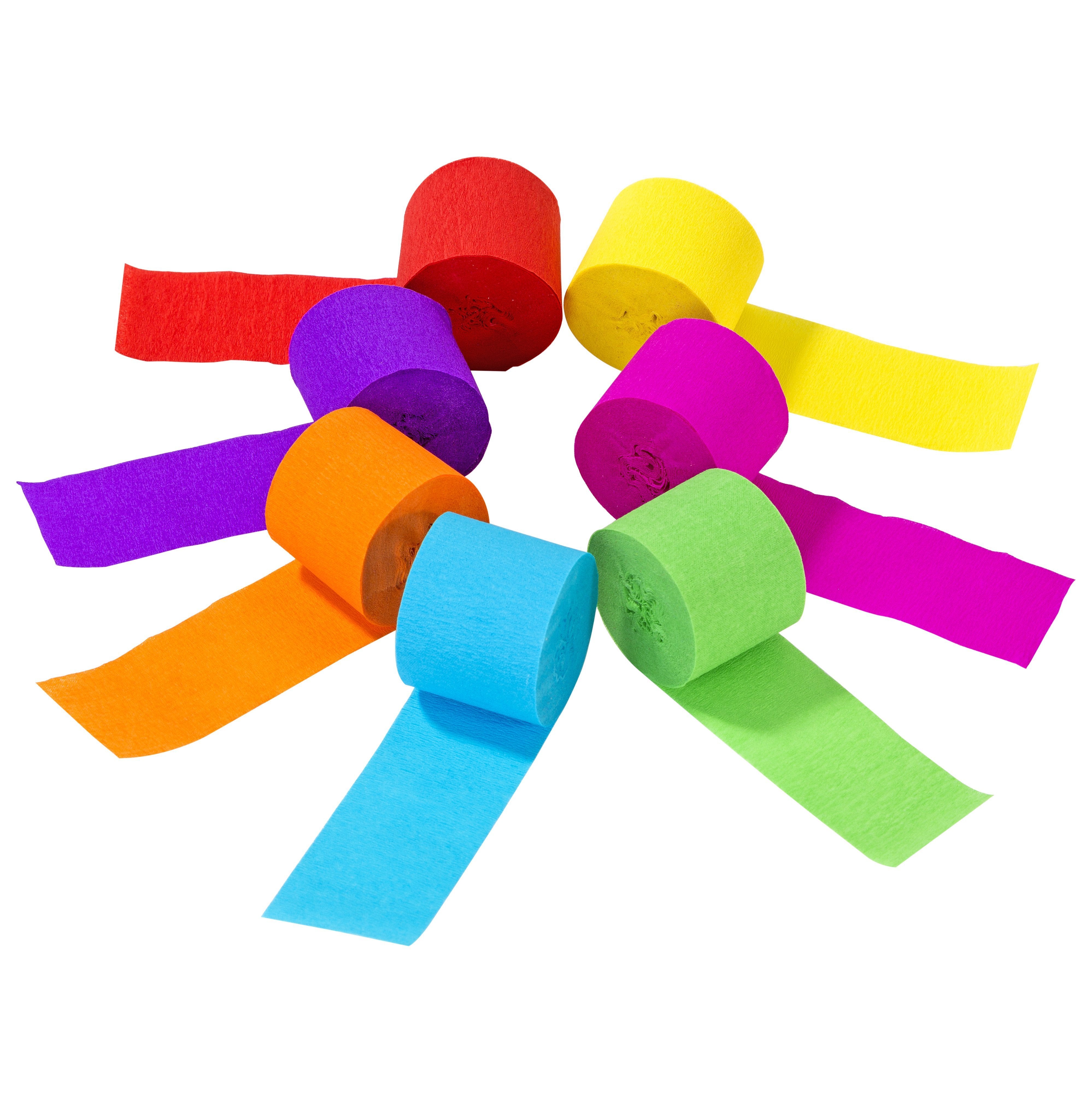 Rainbow Streamers Rainbow Throw Streamers – 2pk