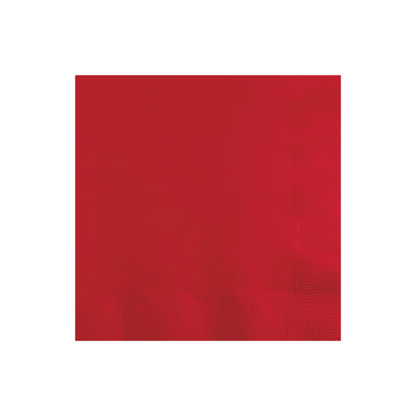 Red Lunch Napkins 20ct | The Party Darling