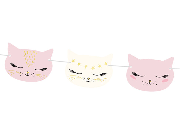 Kitty Cat Party Banner | Kitten Party | The Party Darling