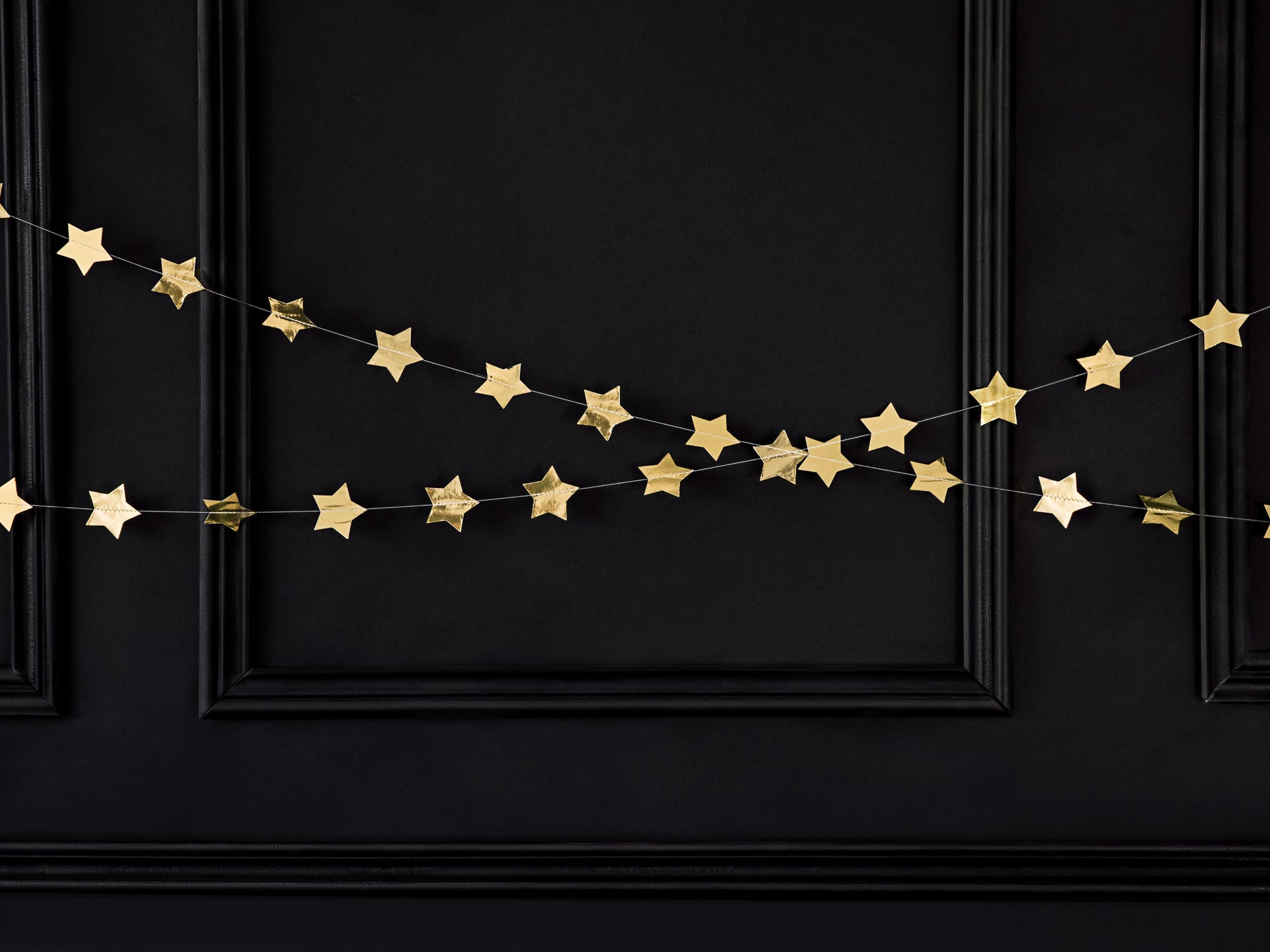 Gold Star Garland 12' | Gold Star Banner | The Party Darling