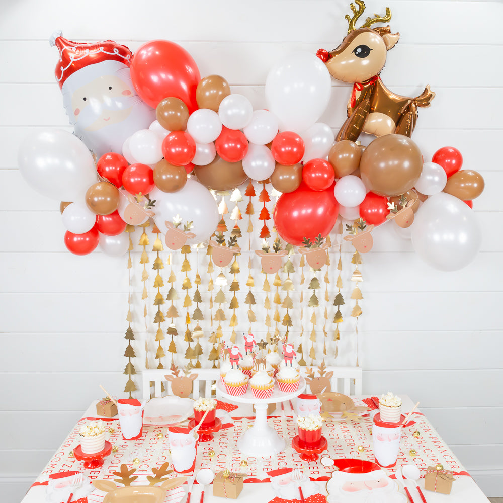 Christmas Balloons: Santa, Reindeer, & More | The Party Darling