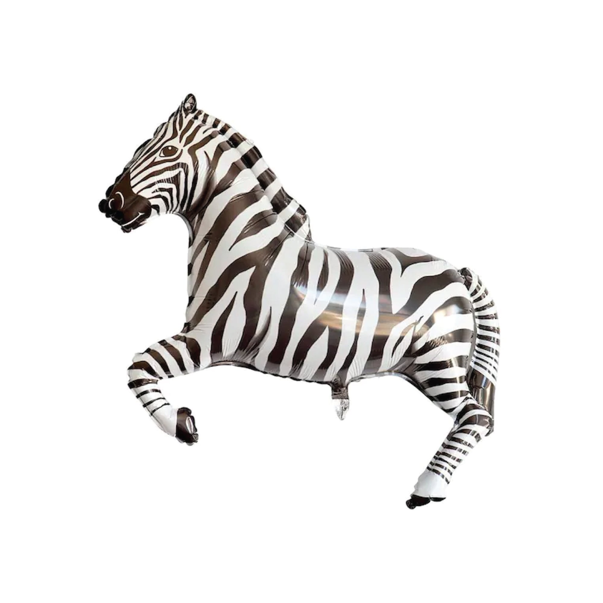 Giant Zebra Foil Balloon 43in | The Party Darling
