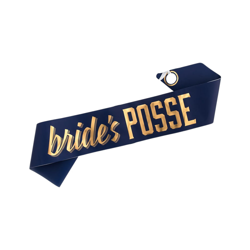 Bride's Posse Bachelorette Party Sash | The Party Darling