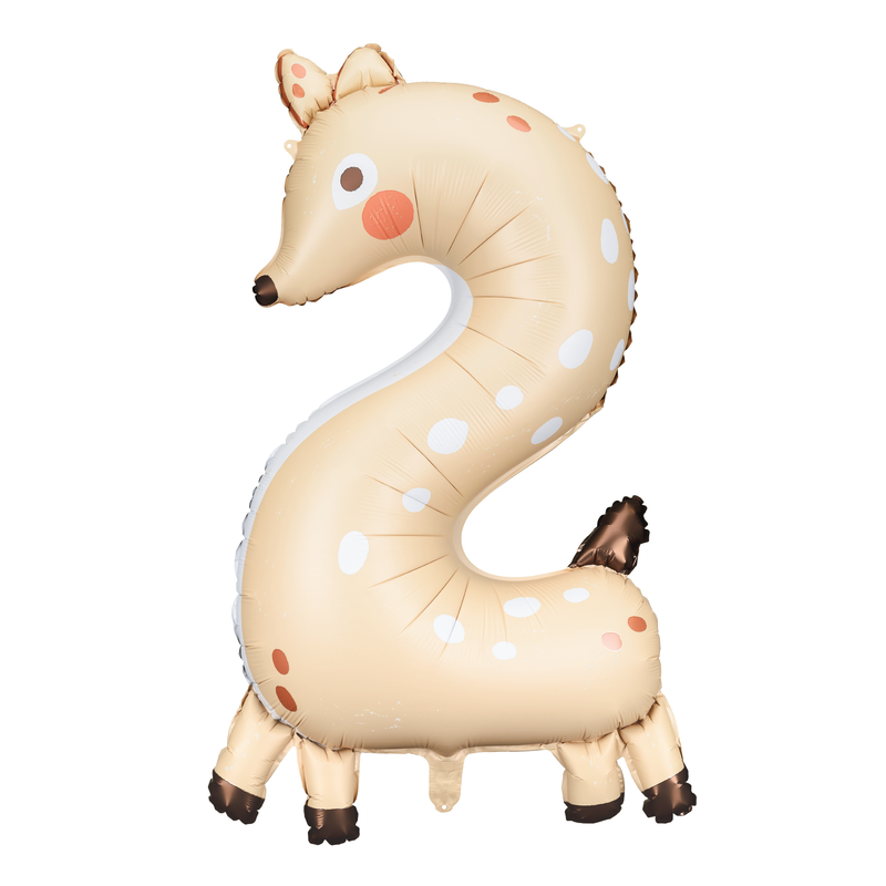 Giant Animals Number Balloon 1-9 | The Party Darling