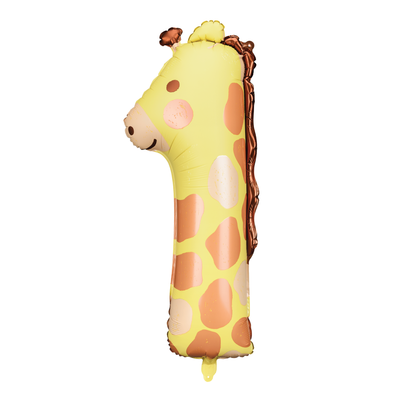 Giant Animals Number Balloon 1-9 | The Party Darling